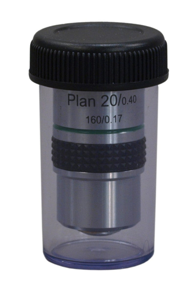 20X Plan Achromatic Objective for Compound Microscopes – Omax