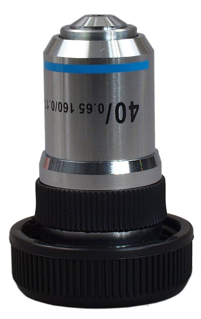 40X Achromatic Objective Lens (spring) for Compound Microscopes – Omax