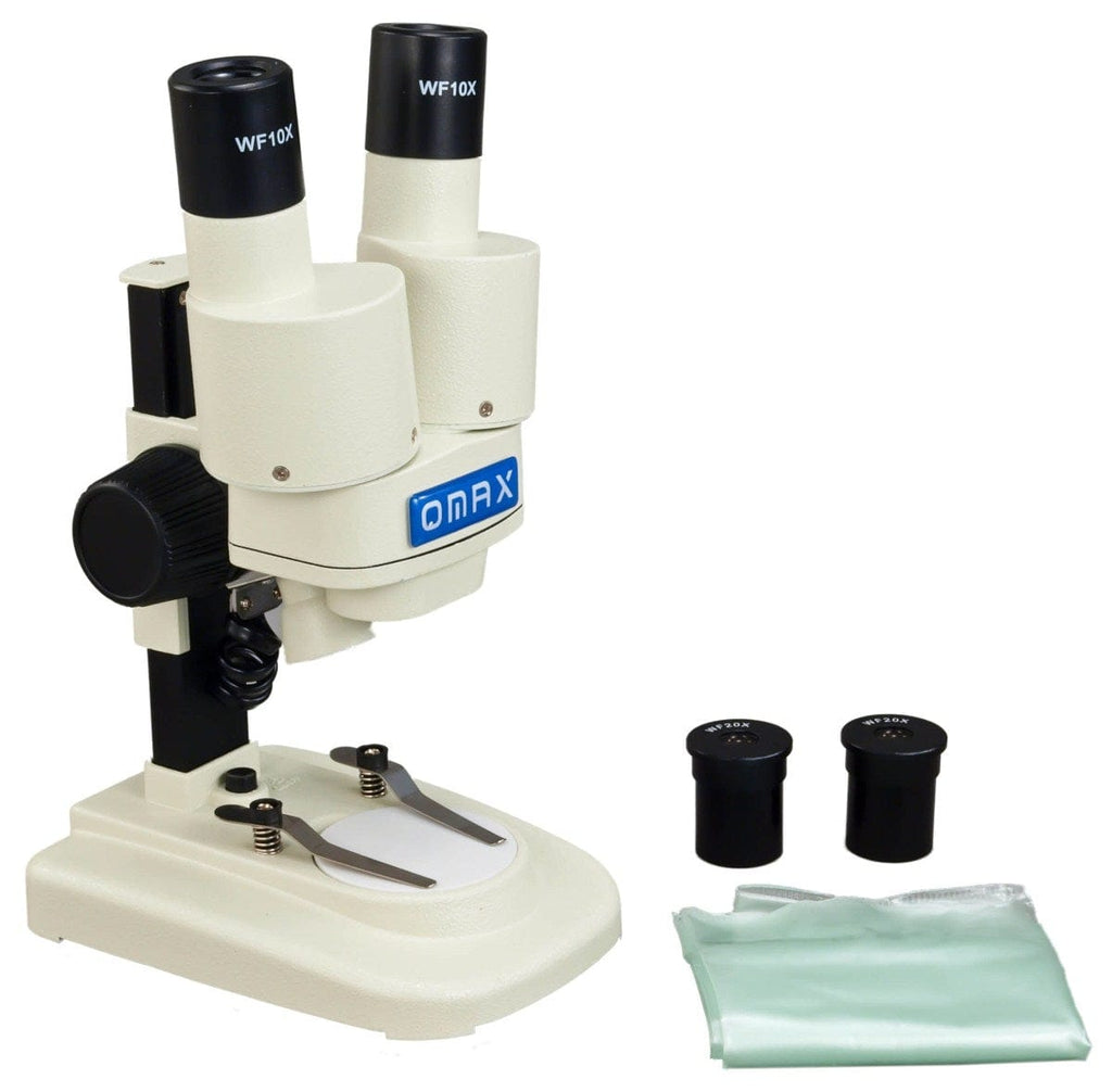 Upright Binocular Stereo Microscope 20X-40X LED Light – Omax