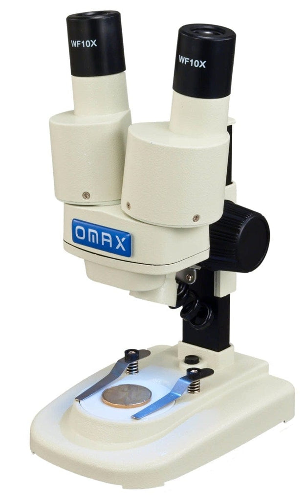 Upright Binocular Stereo Microscope 20X-40X LED Light – Omax